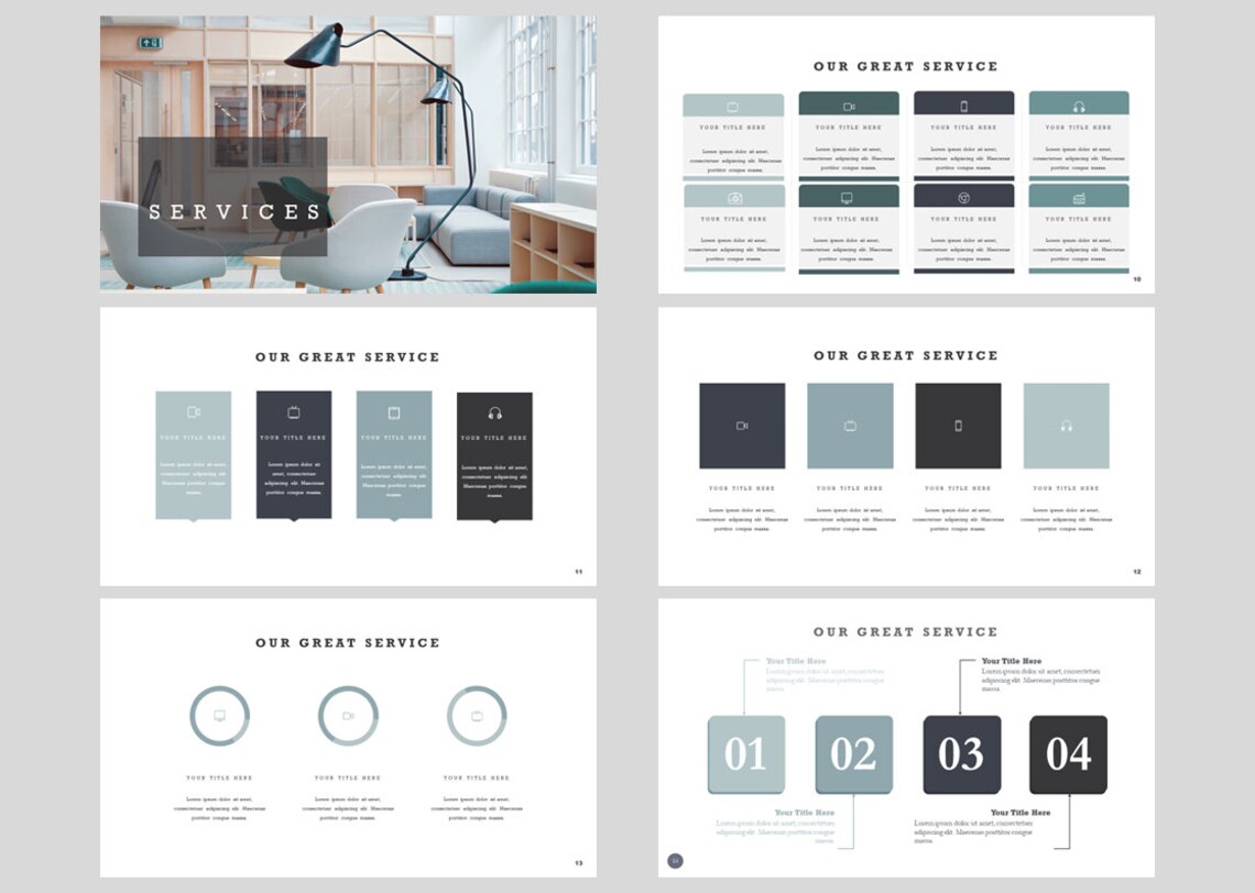 Modern - Simple Powerpoint Slides Presentation Template Modern, Simple ...