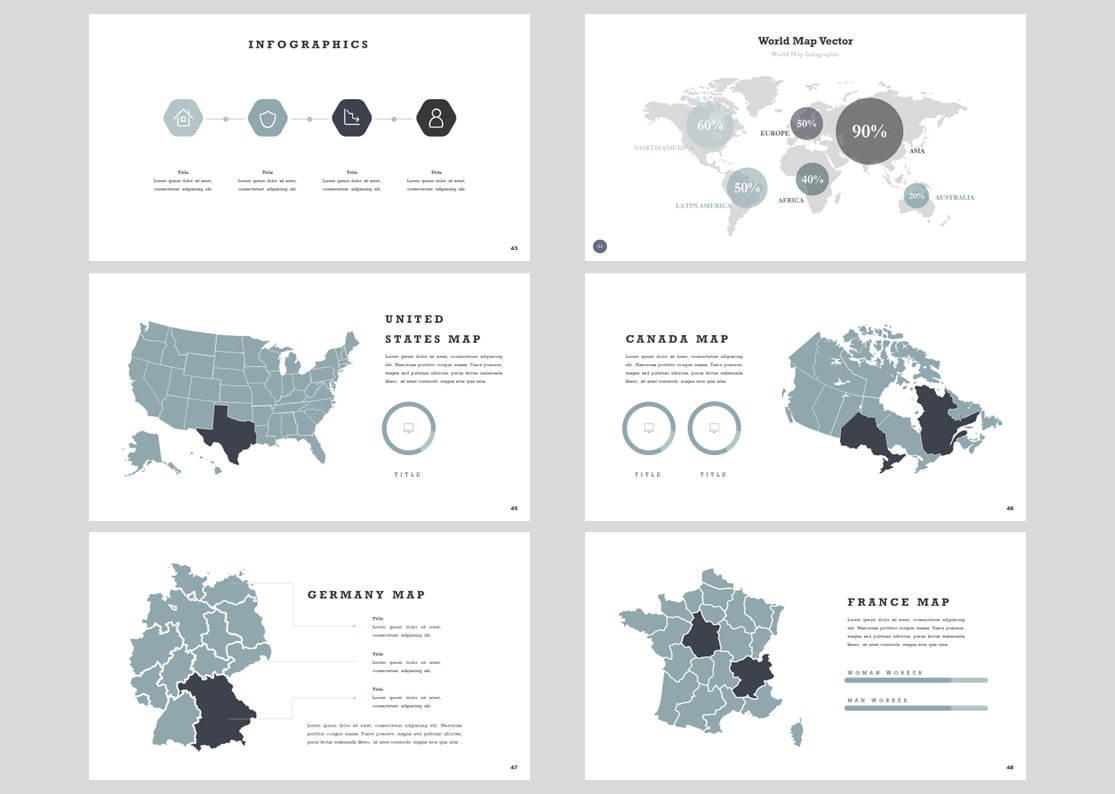 Modern - Simple Powerpoint Slides Presentation Template Modern, Simple ...