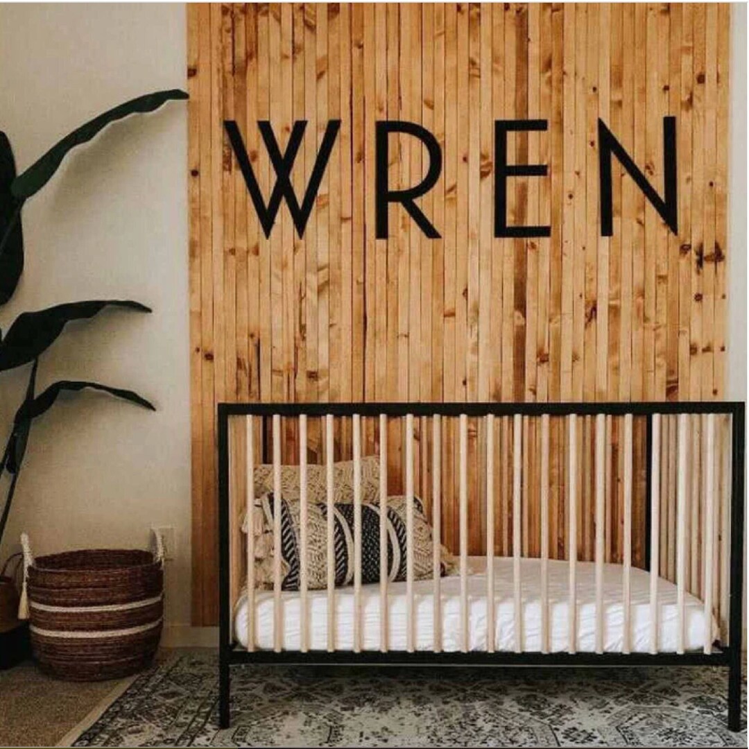 Big Custom Wood Sign Letters, Personalized, 3d, Nursery, Home, Wedding ...