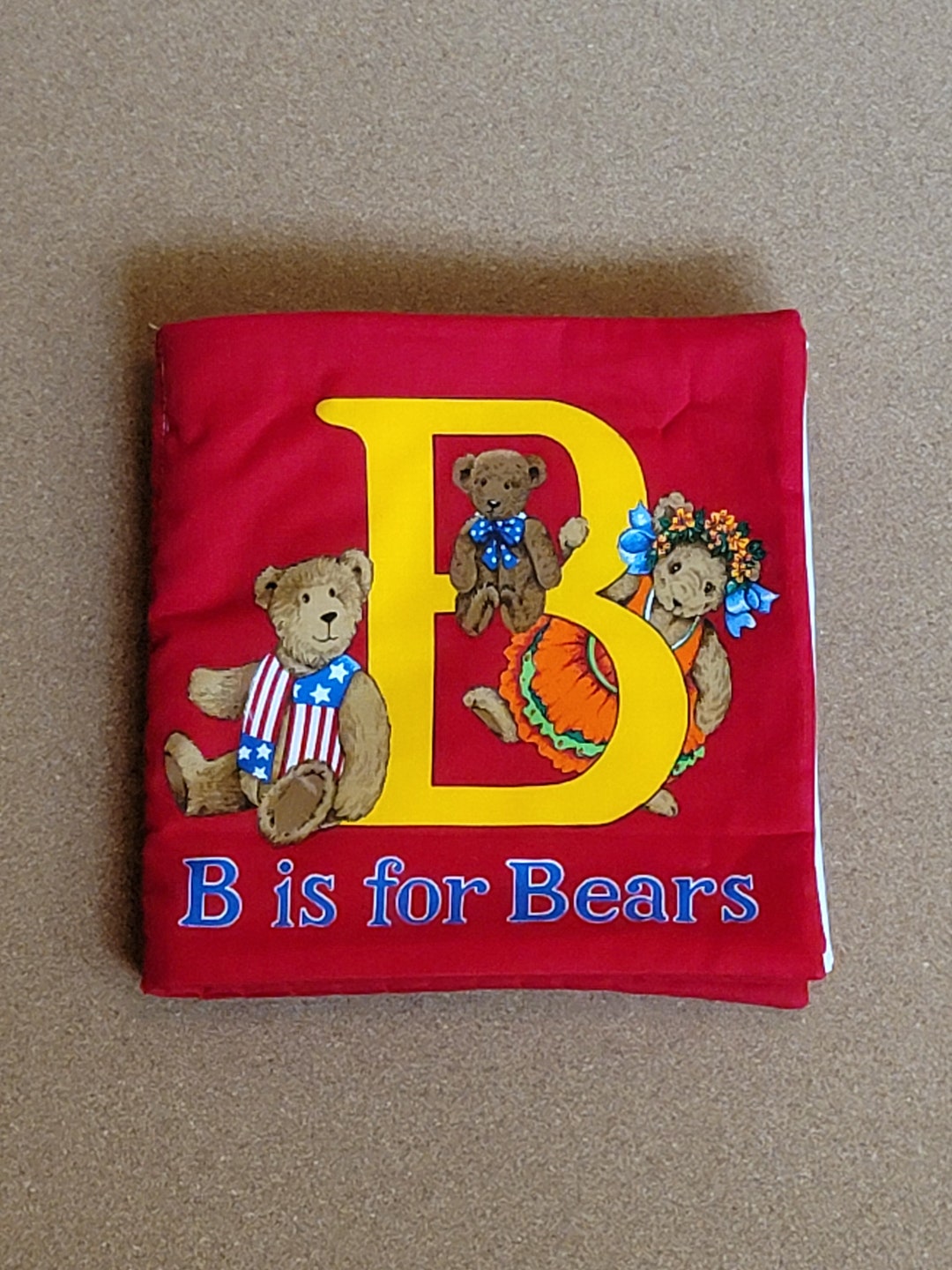 B is for Bears Soft Book - Etsy