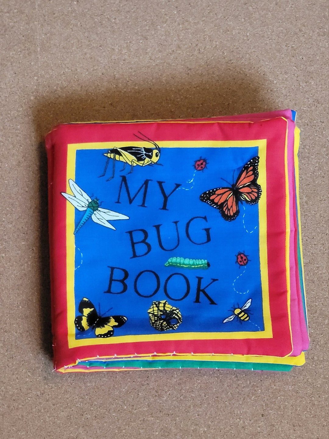 My Bug Book Childrens Soft Book - Etsy