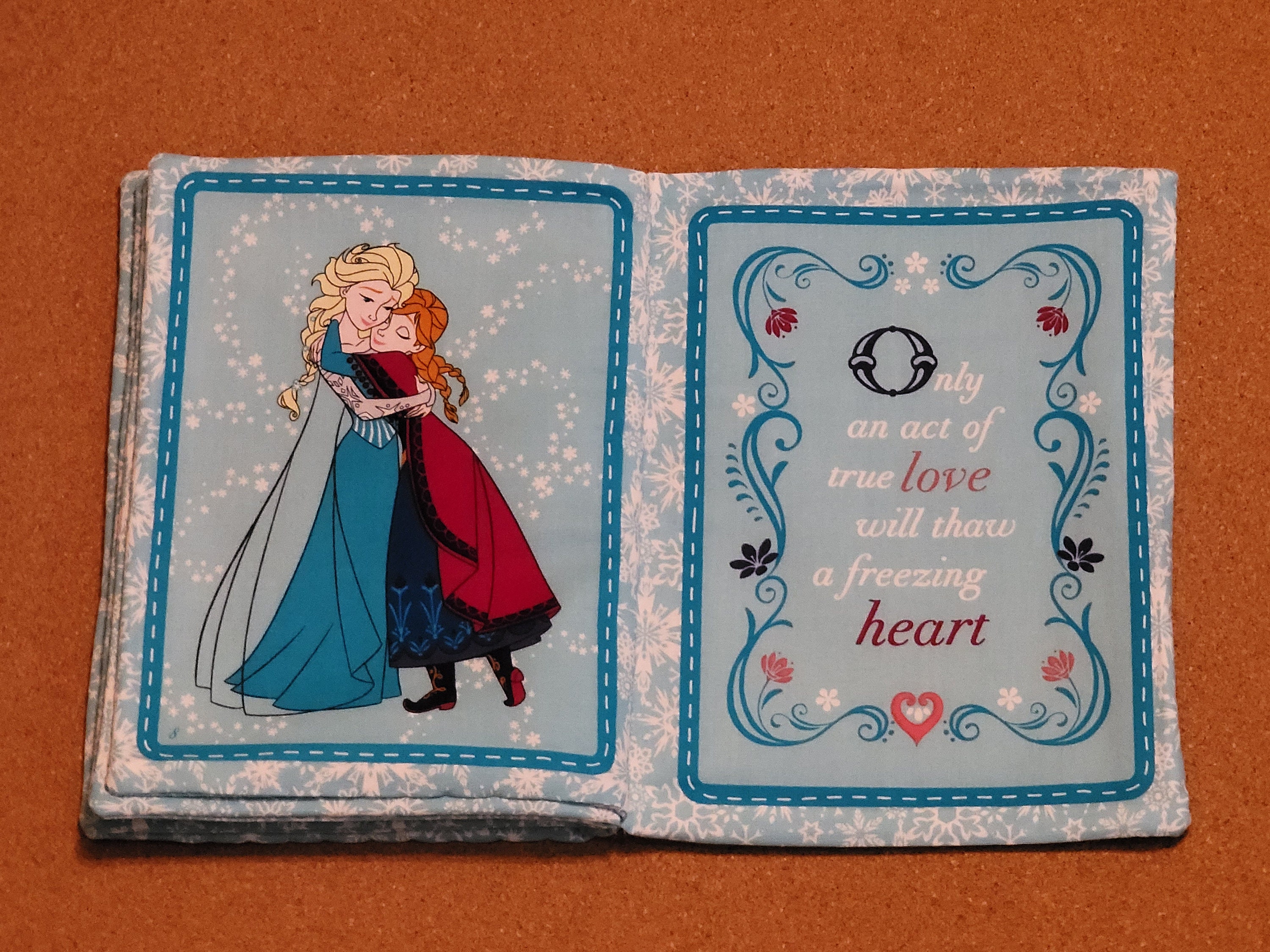Frozen Winter Magic Soft Book - Etsy