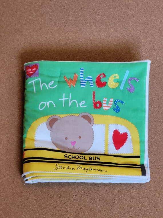 The Wheels on the Bus Soft Book | Etsy