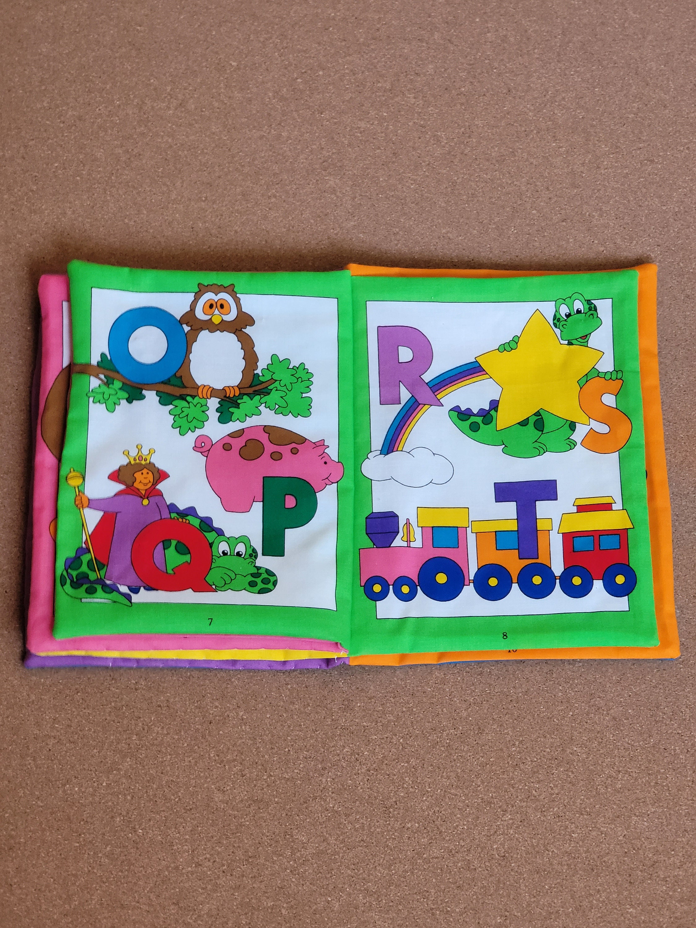 Dexter the Dinosaur Learns All About Letters Soft Book - Etsy