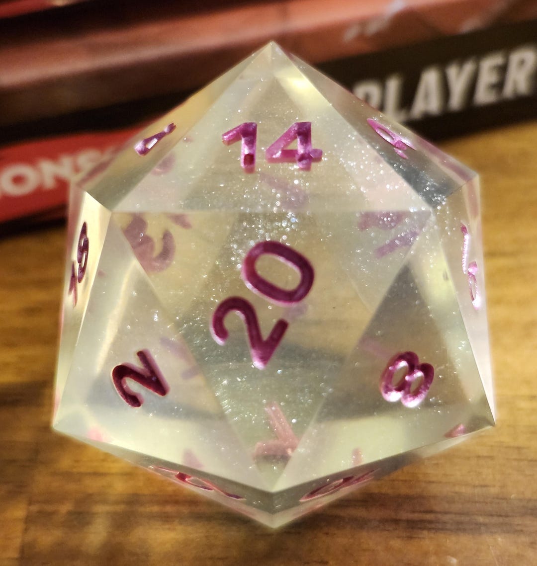 Watermelon Sugar 40mm D&D Chonk, Polyhedral Dice, Dnd Dice, Dungeons ...