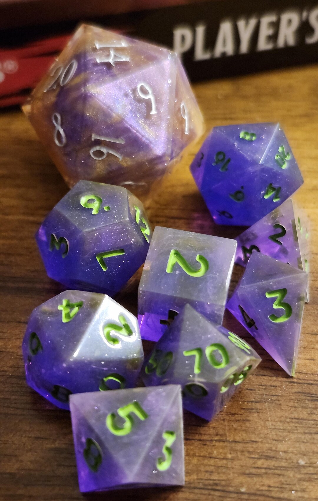Which Witch D&D Dice Set, 8 Piece Mini Dice Set, Polyhedral Dice, Dnd ...