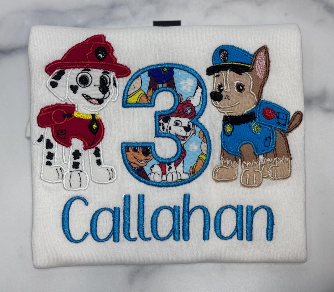 Double Pups - Police, Firefighter, Construction Puppy and Sky ...