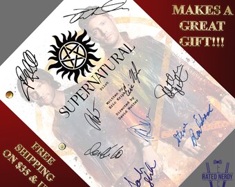 Supernatural Script - Etsy
