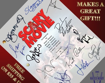 Horror Movie Autograph - Etsy