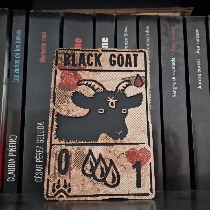 Inscryption Black Goat Card | Inscryption Fan Decoration - Etsy UK