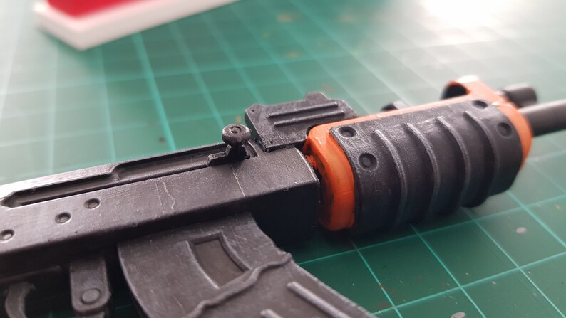 Escaled AK Inspired in RUST Assault Rifle Hand-painted - Etsy