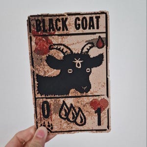 Inscryption Black Goat Card | Inscryption Fan Decoration - Etsy UK