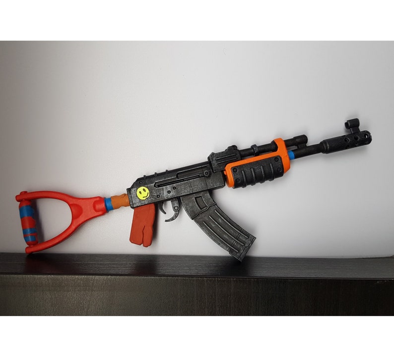 Scaled AK Inspired in RUST Assault Rifle Hand-painted - Etsy