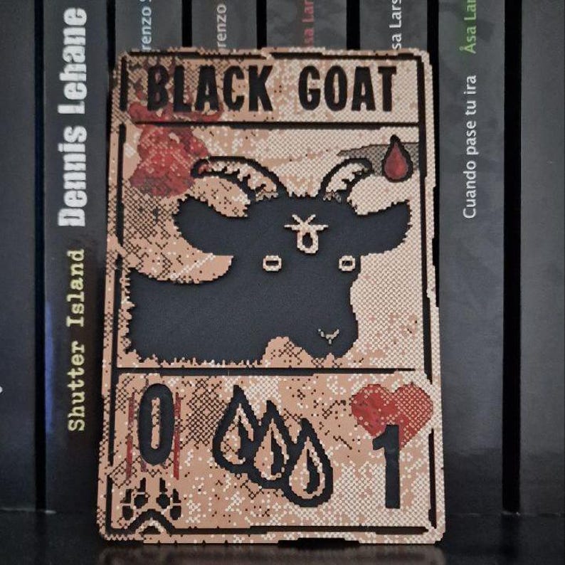 Inscryption Black Goat Card | Inscryption Fan Decoration - Etsy UK