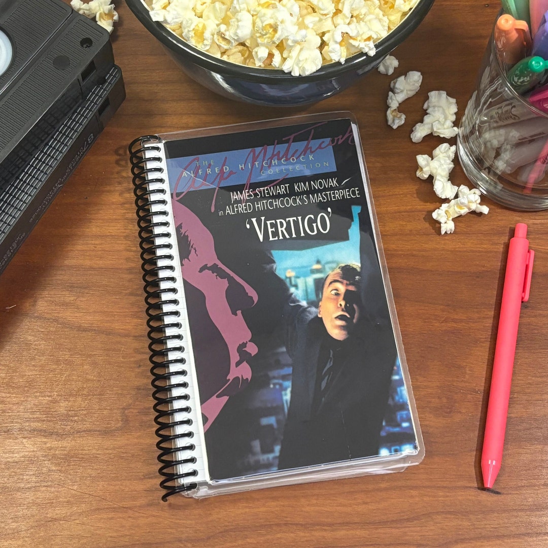 VERTIGO Upcycled VHS Notebook - Etsy