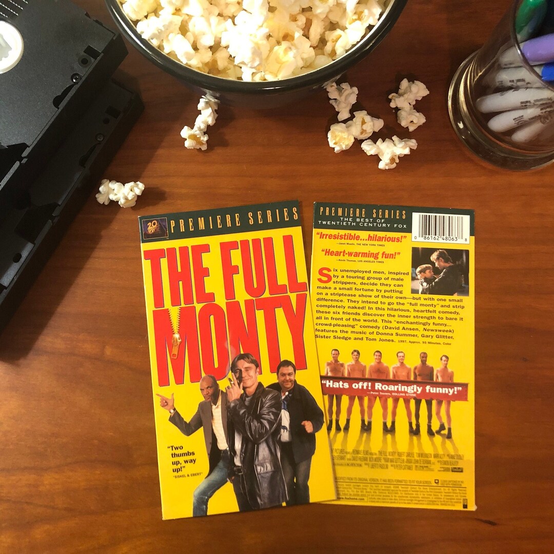 The FULL MONTY Upcycled VHS Notebook - Etsy