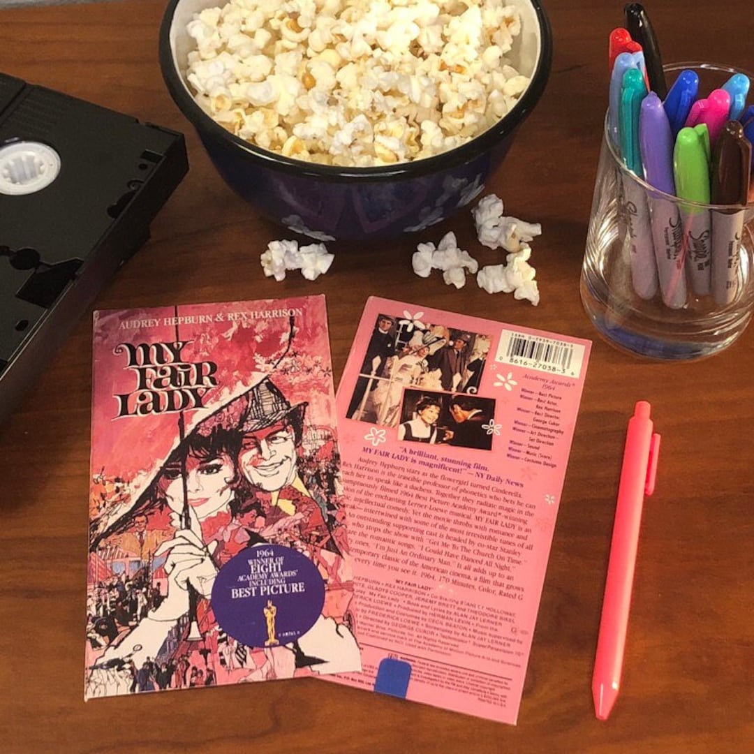 My FAIR LADY Upcycled VHS Notebook - Etsy
