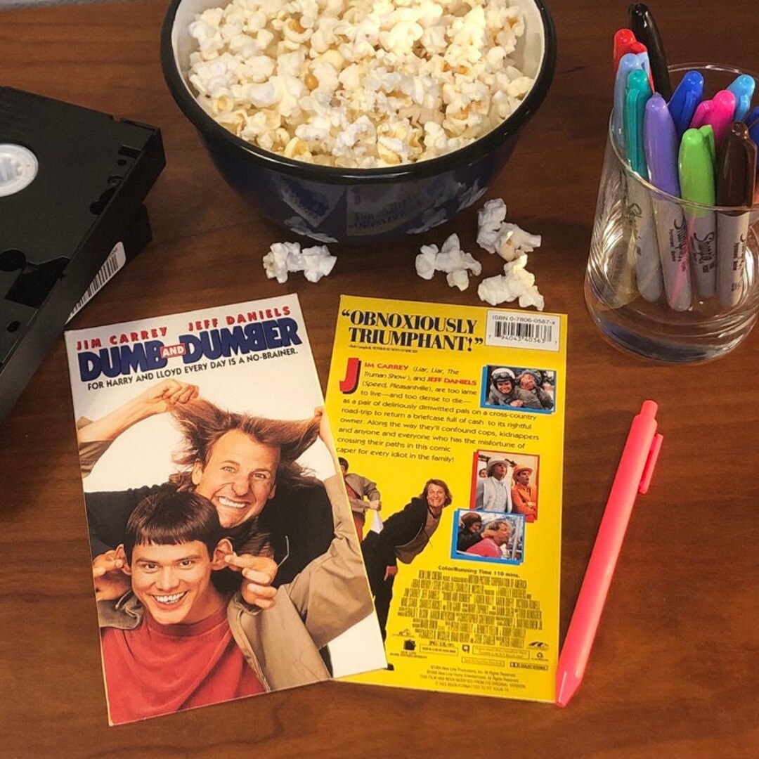 DUMB & DUMBER Upcycled VHS Notebook - Etsy