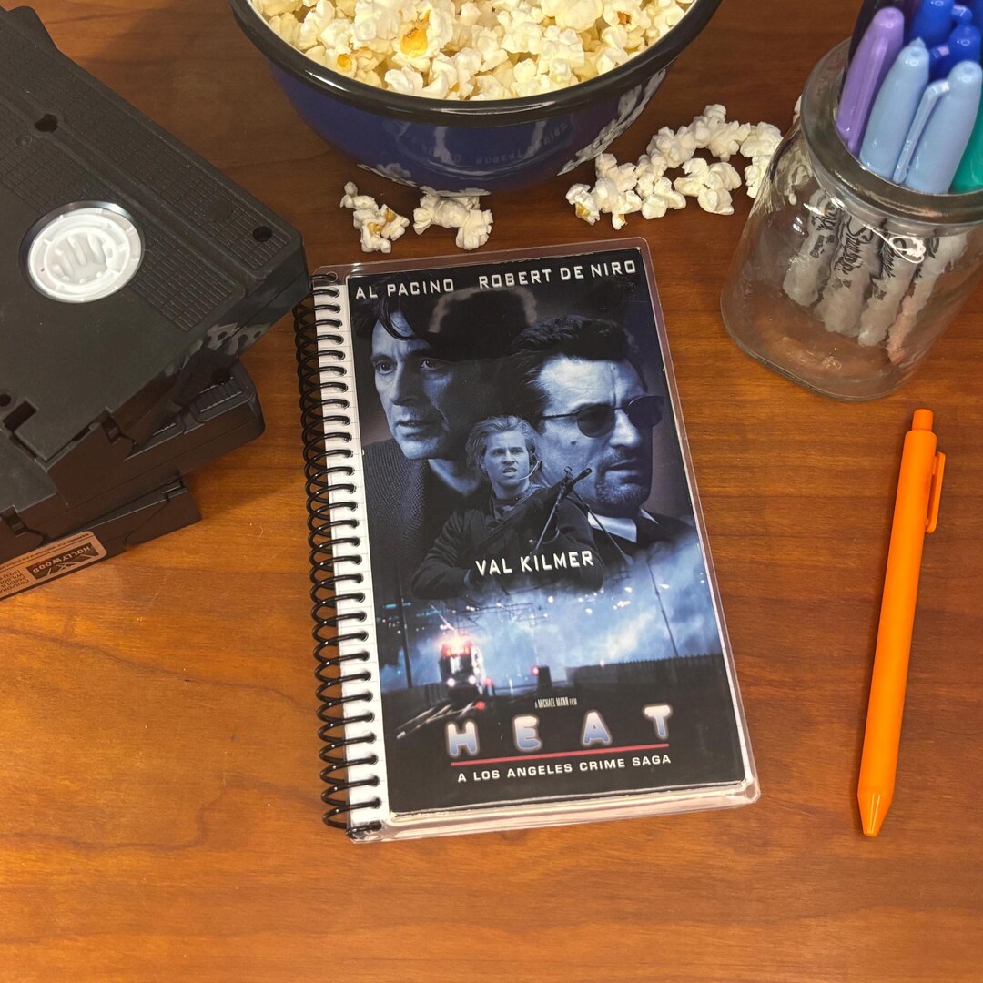 HEAT Upcycled VHS Notebook - Etsy
