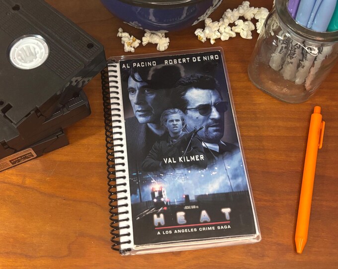 HEAT Upcycled VHS Notebook - Etsy