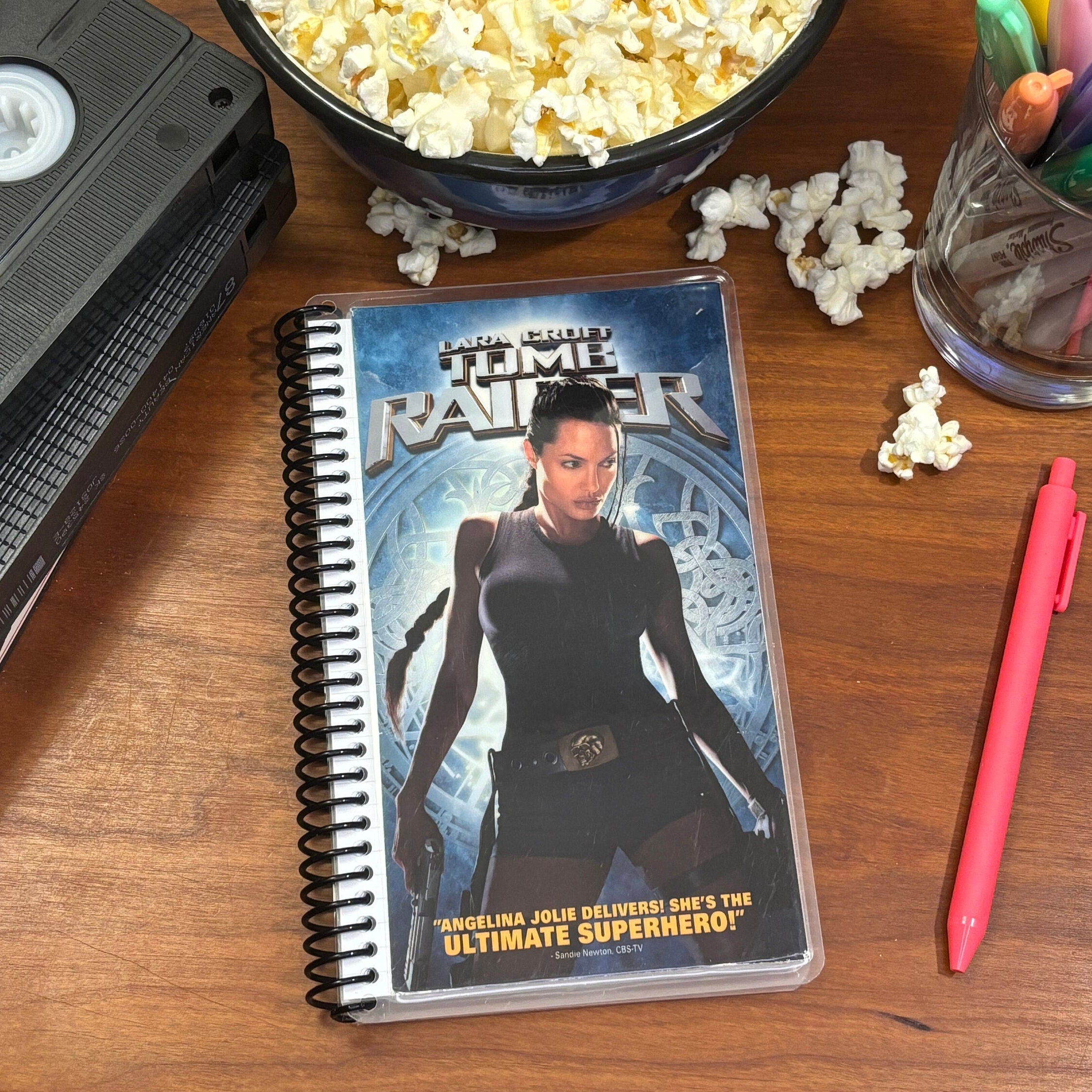 TOMB RAIDER Upcycled VHS Notebook - Etsy