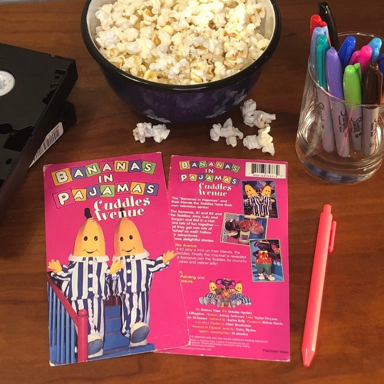 BANANAS in PAJAMAS Upcycled VHS Notebook - Etsy