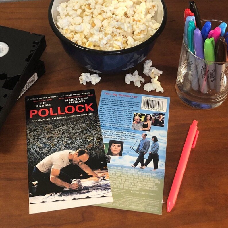 POLLOCK Upcycled VHS Notebook - Etsy