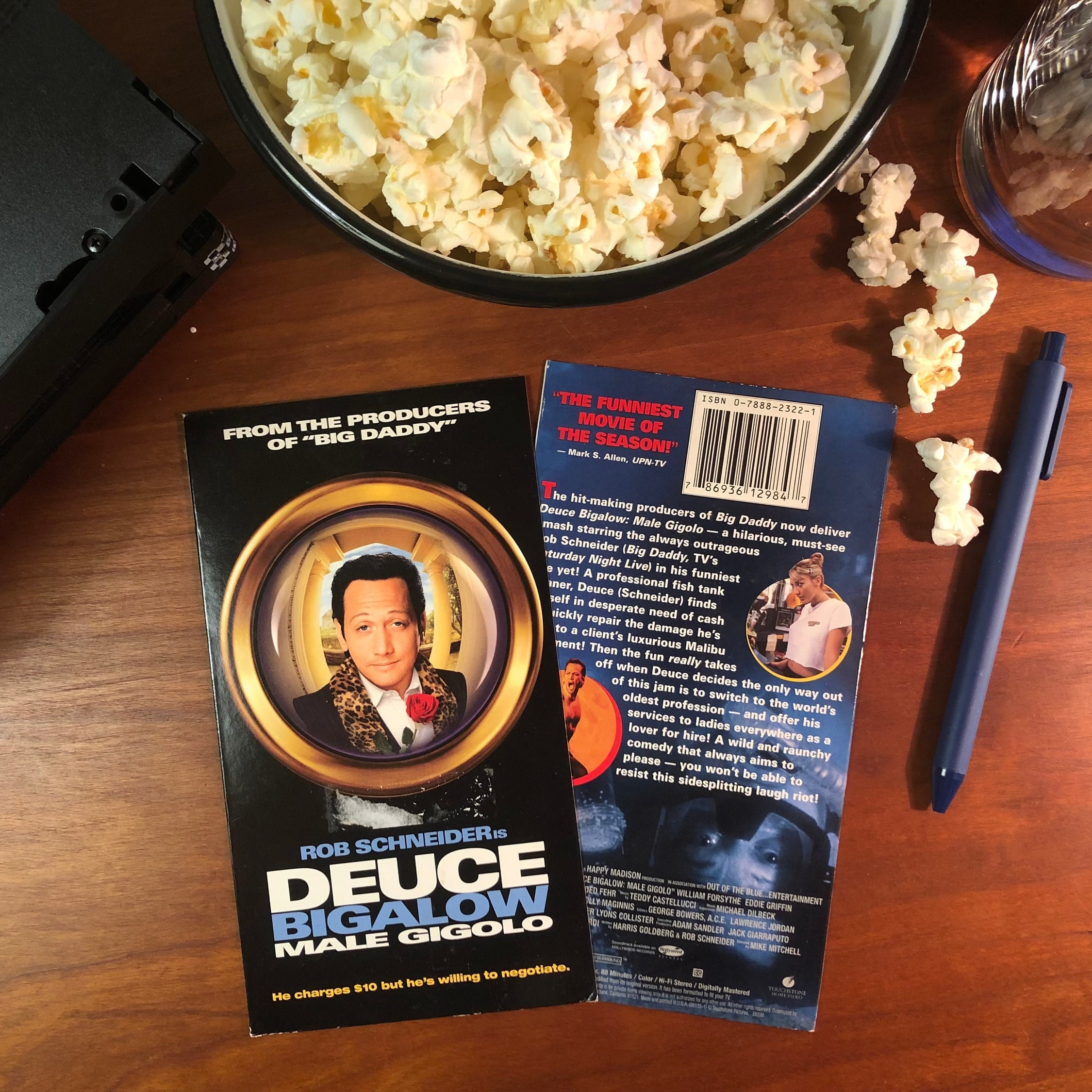 DEUCE BIGALOW Male Gigalo Upcycled VHS Notebook - Etsy