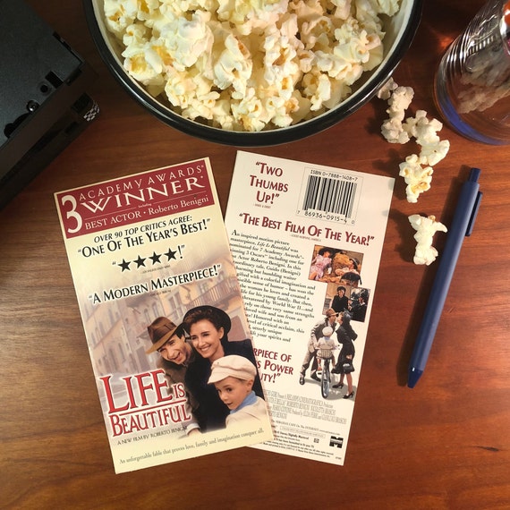 LIFE is BEAUTIFUL Upcycled VHS Notebook - Etsy