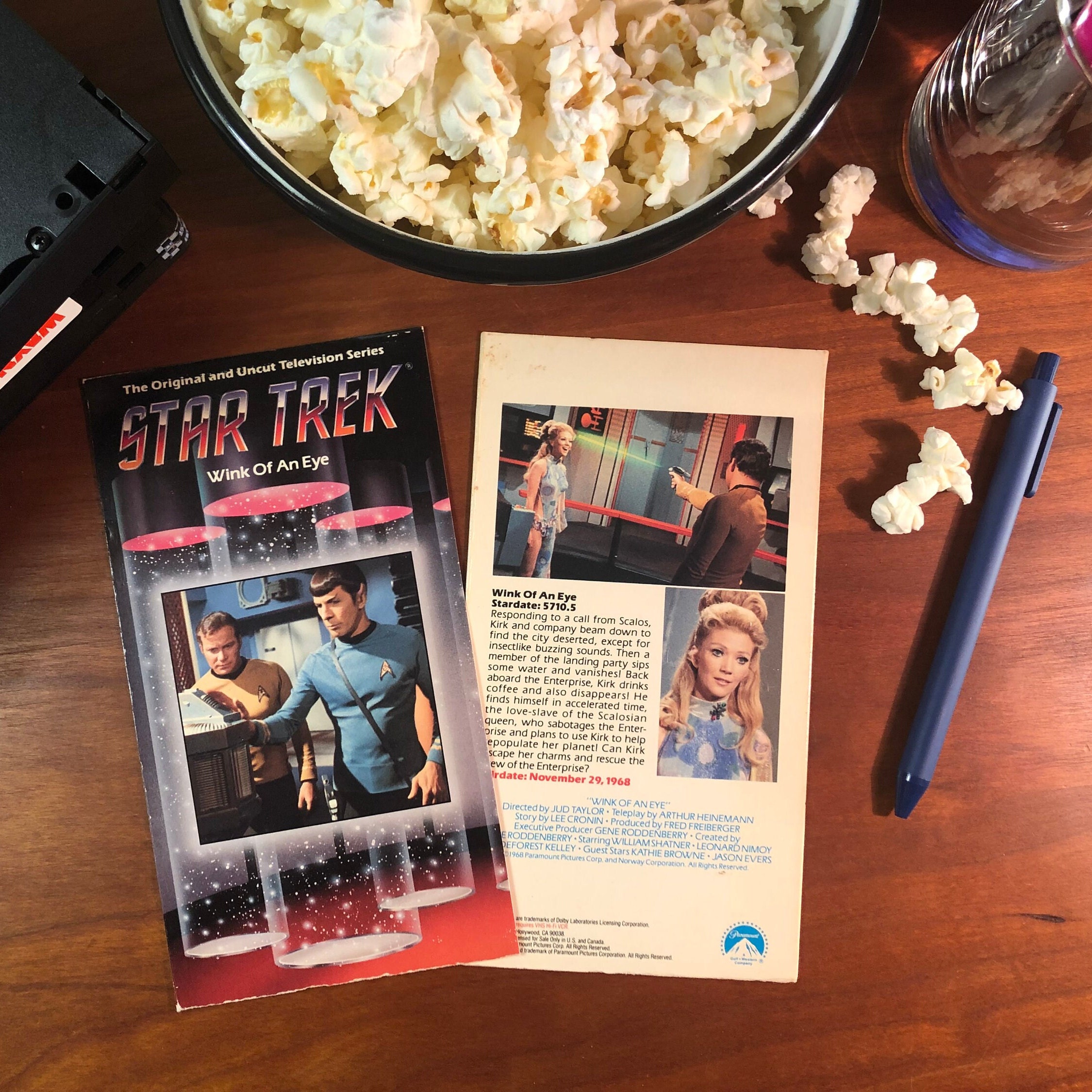 STAR TREK: Wink of an Eye Upcycled VHS Notebook - Etsy