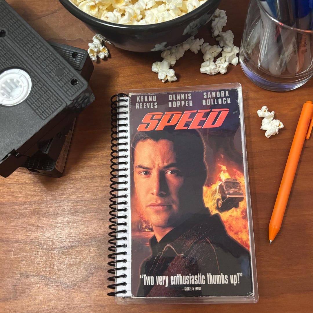 SPEED Upcycled VHS Notebook - Etsy