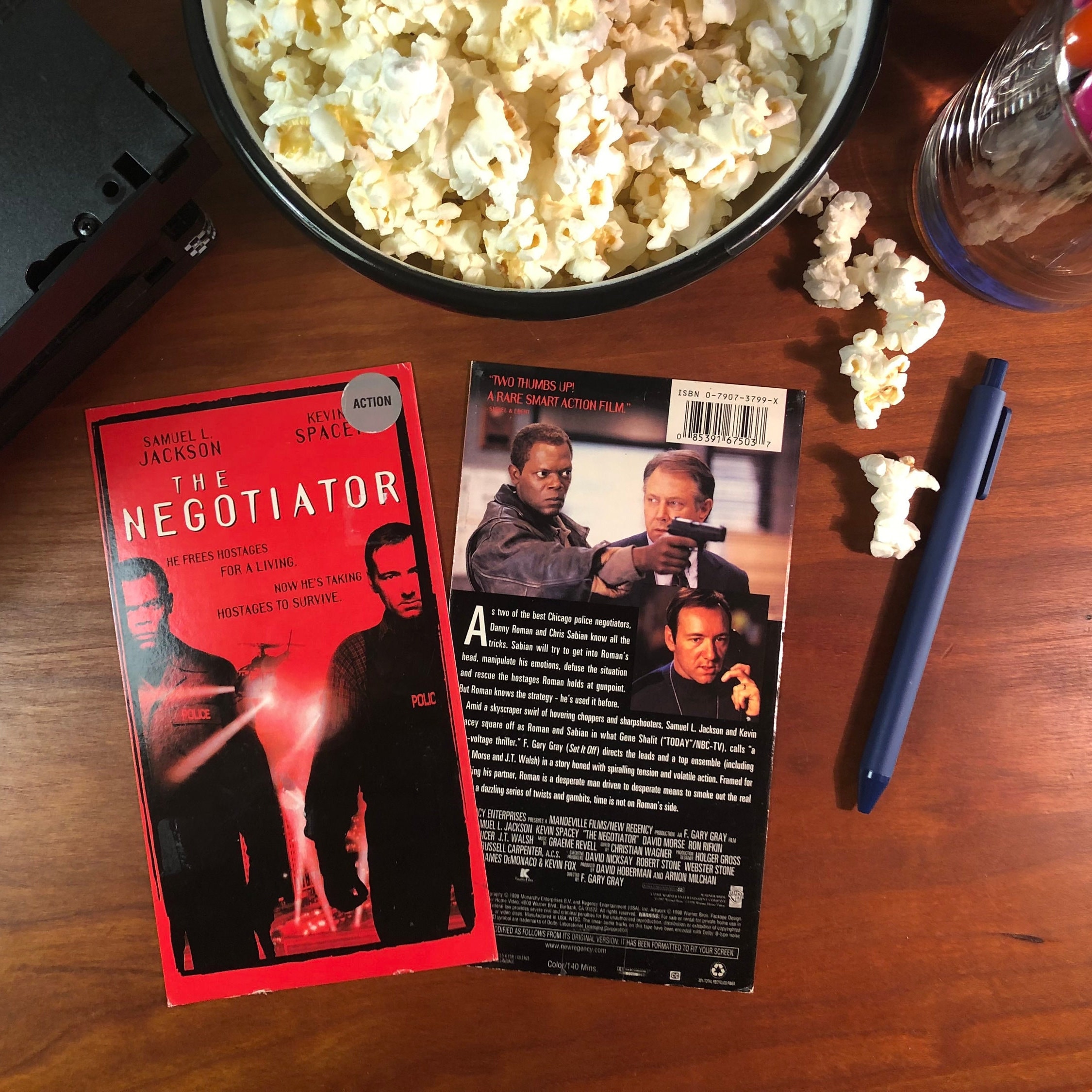 THE NEGOTIATOR Upcycled VHS Notebook - Etsy