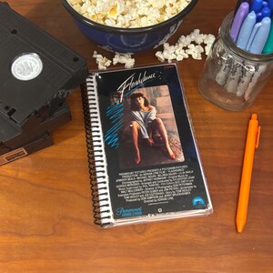 FLASHDANCE Upcycled VHS Notebook - Etsy
