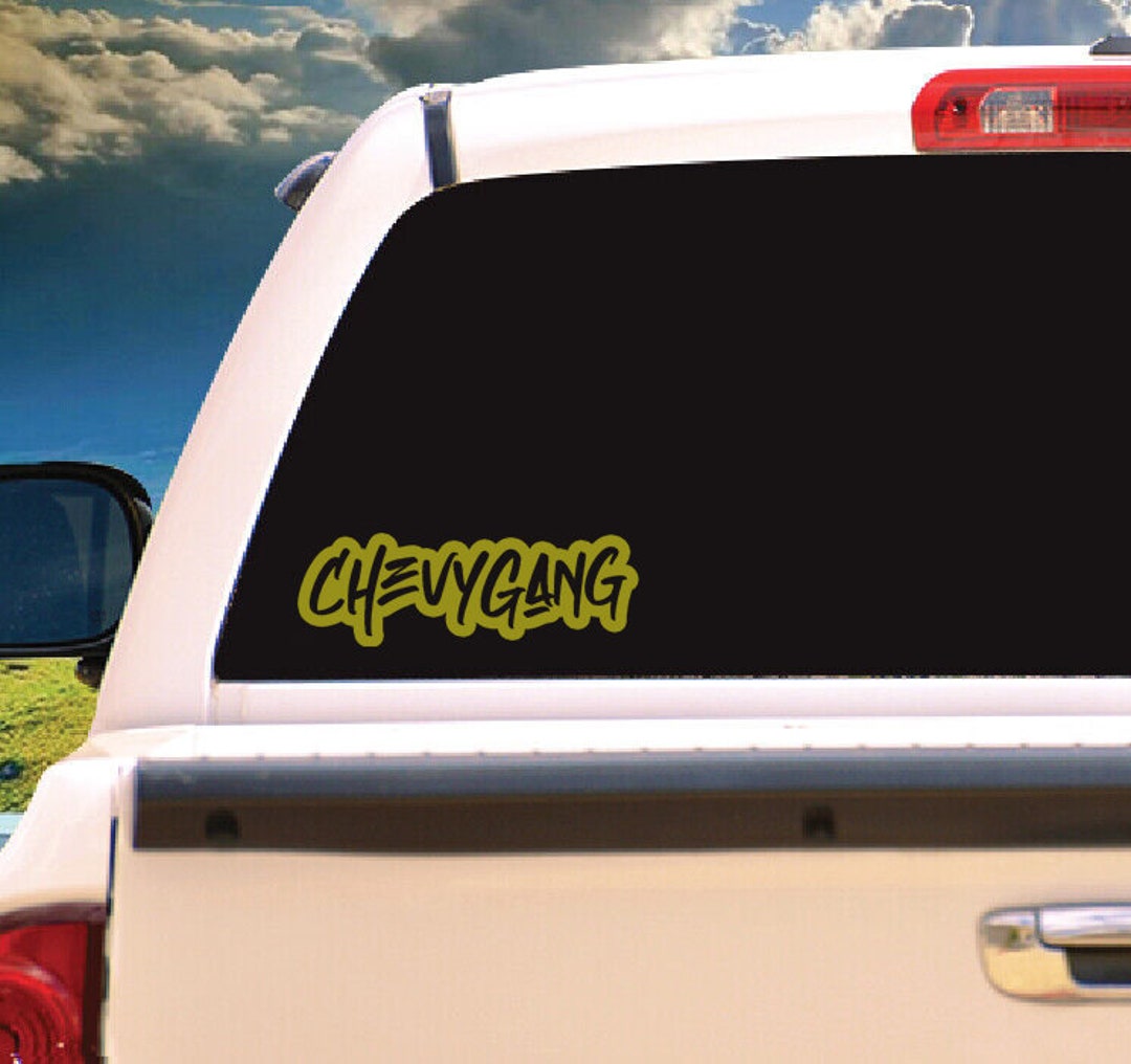 Chevy Gang Decal - Etsy