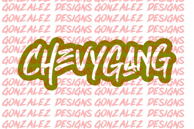 Chevy Gang Decal - Etsy