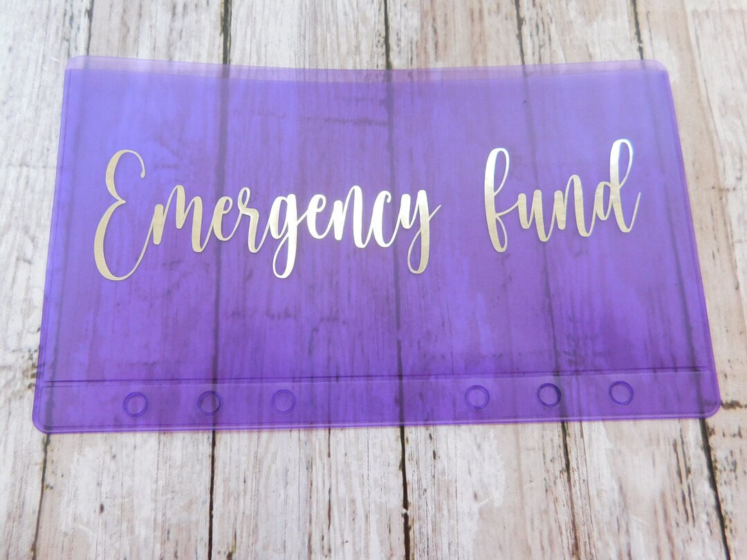 Zipperless A6 Purple Cash Stuffing Envelopes, Cash Stuffing, Sinking ...
