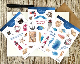 Sailing Stickers - Etsy