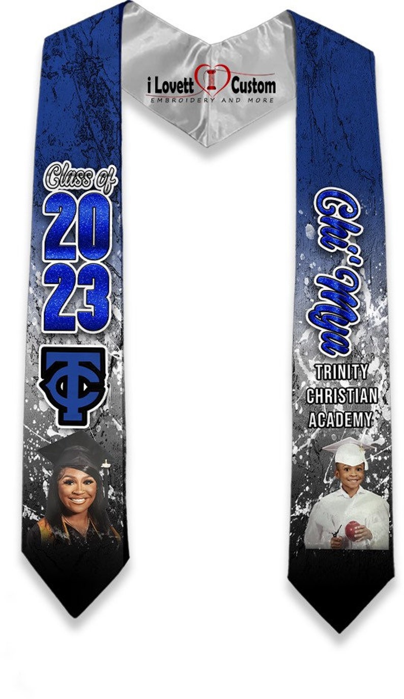 Graduation Stoles, Class of 2023 Grad Stoles, Graduation Stole, Custom ...