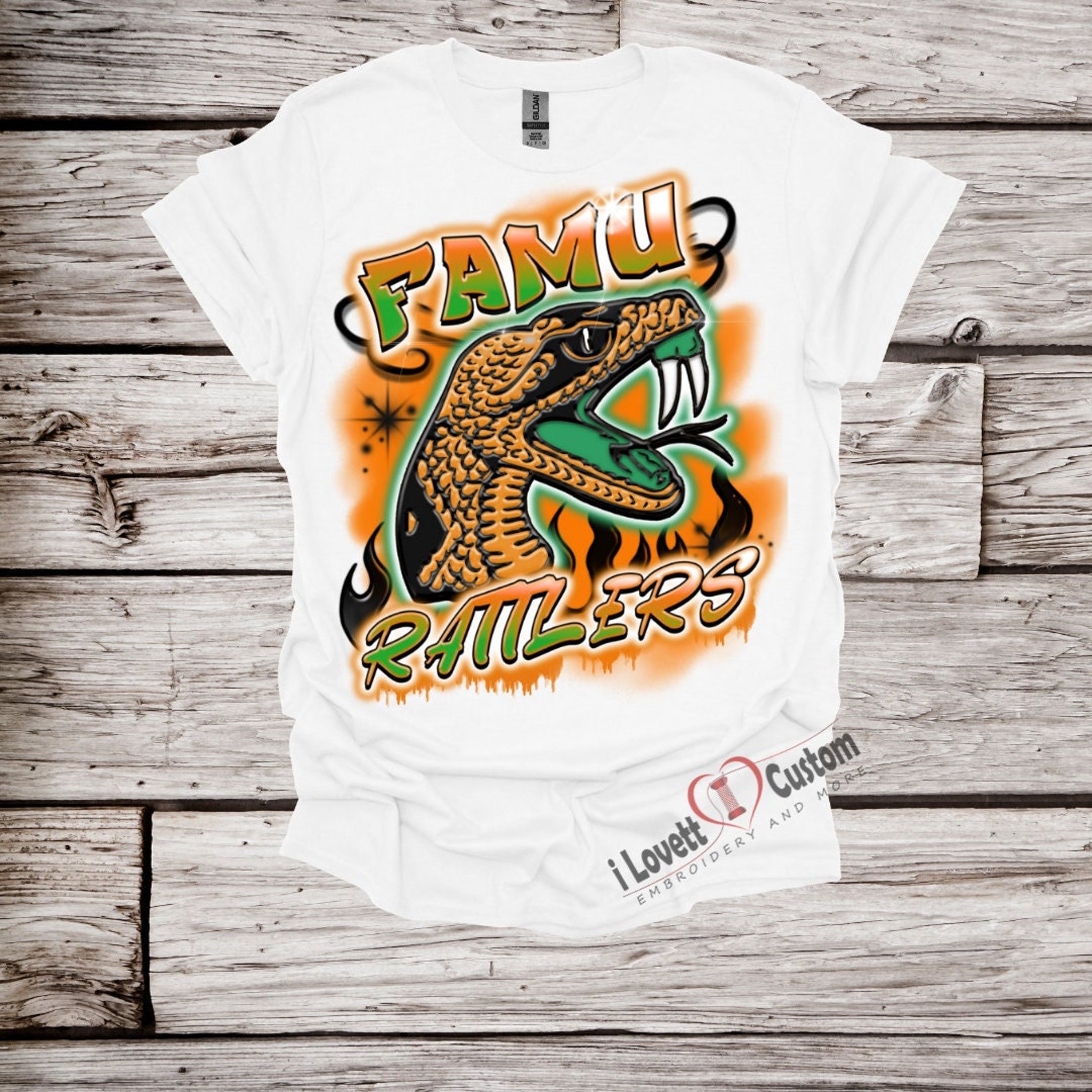 FAMU Florida A&M Rattler T-shirt - Etsy