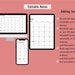 2022-2023 Monthly Calendar Landscape, Printable Calendar Template ...
