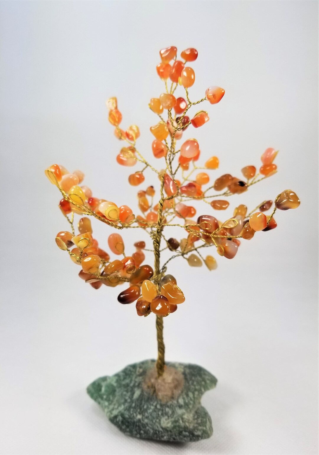 Fine China Chinese Carnelian and Stone Base Tree of Life Ca. 20th ...