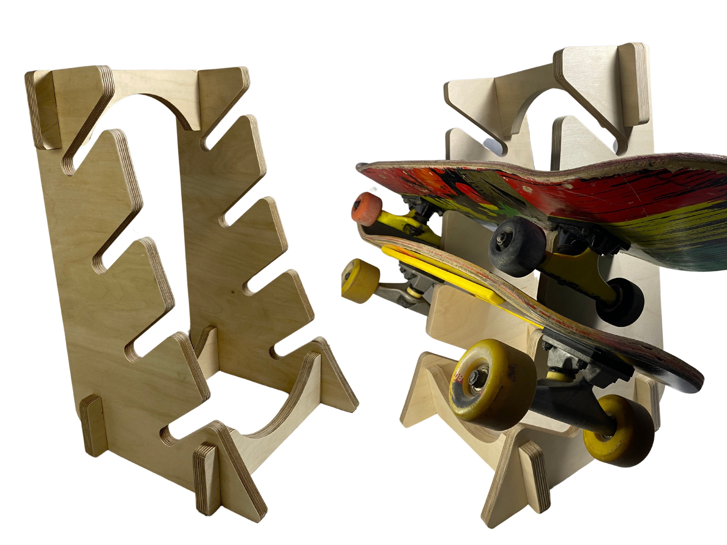 Skateboard Rack | Deck Holder | Skateboard Display | Skateboard Storage ...