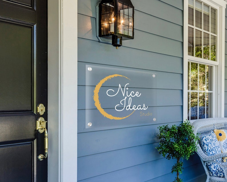 Custom Company Logo Sign Personalized Corporation Wall - Etsy