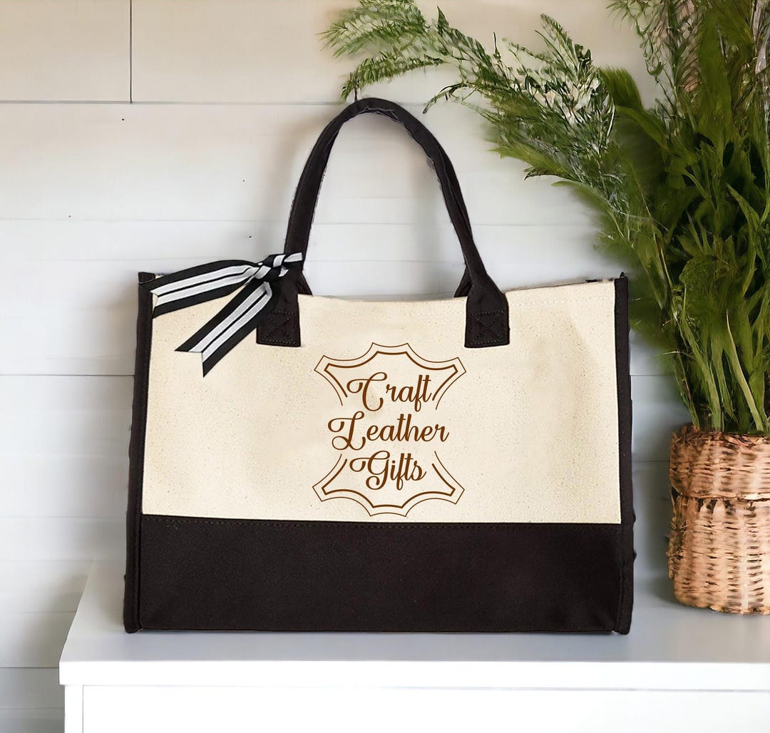 Personalized Company Tote, Custom Text Logo Bag, Mothers Day Gifts ...
