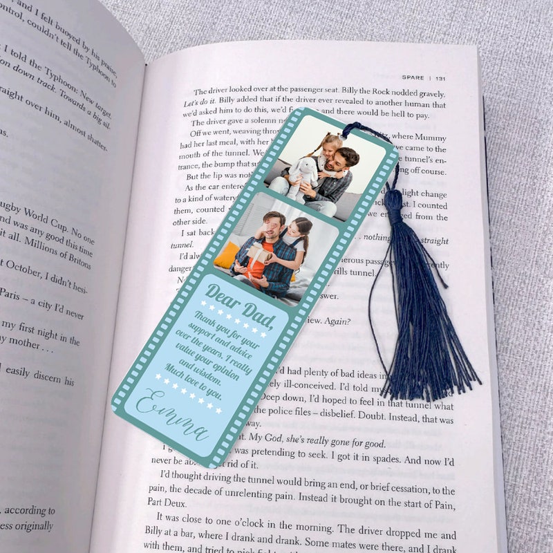 Custom Bookmark - Etsy