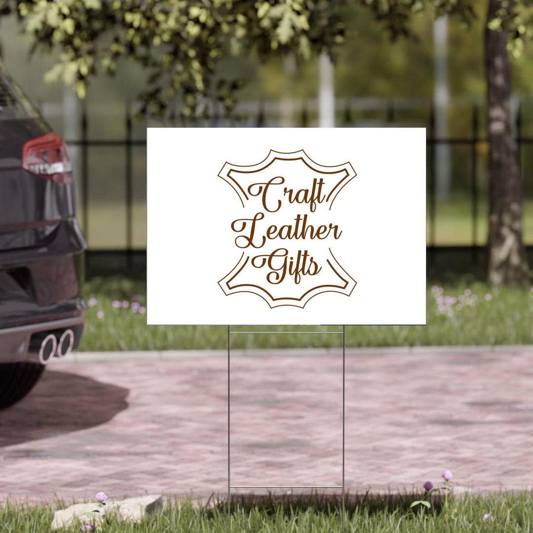 Custom Name Yard Sign, Personalized Welcome Yard Sign, Double Sided ...