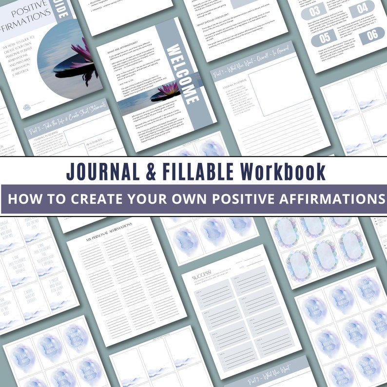 Printable Affirmation Cards for Daily Affirmations | Fillable ...