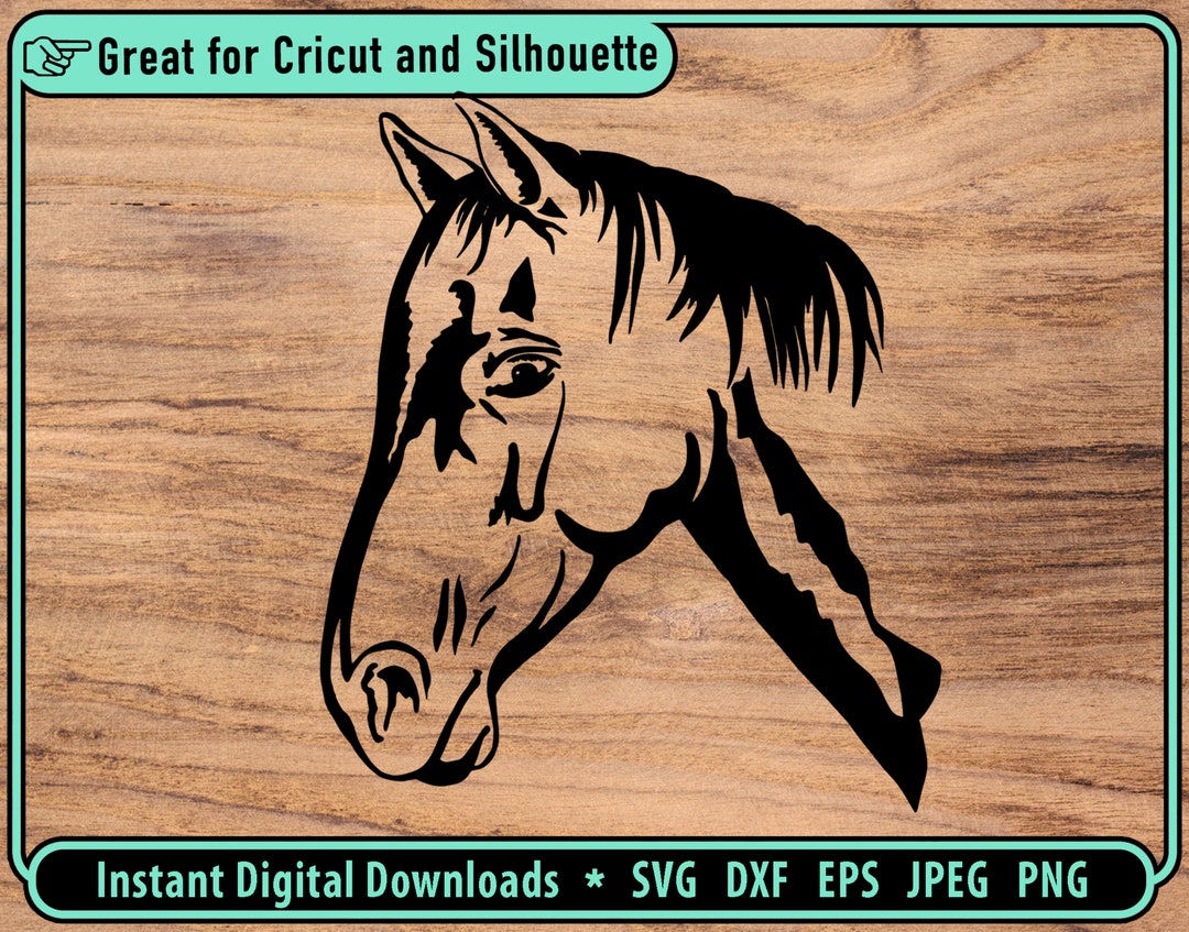 Caballo svg para cricut, lindo vector de caballo, archivo svg de ...