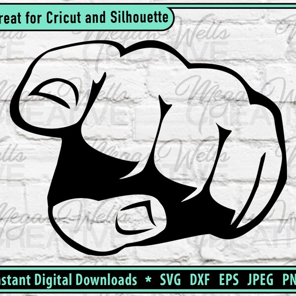 Pointing Hand - Etsy