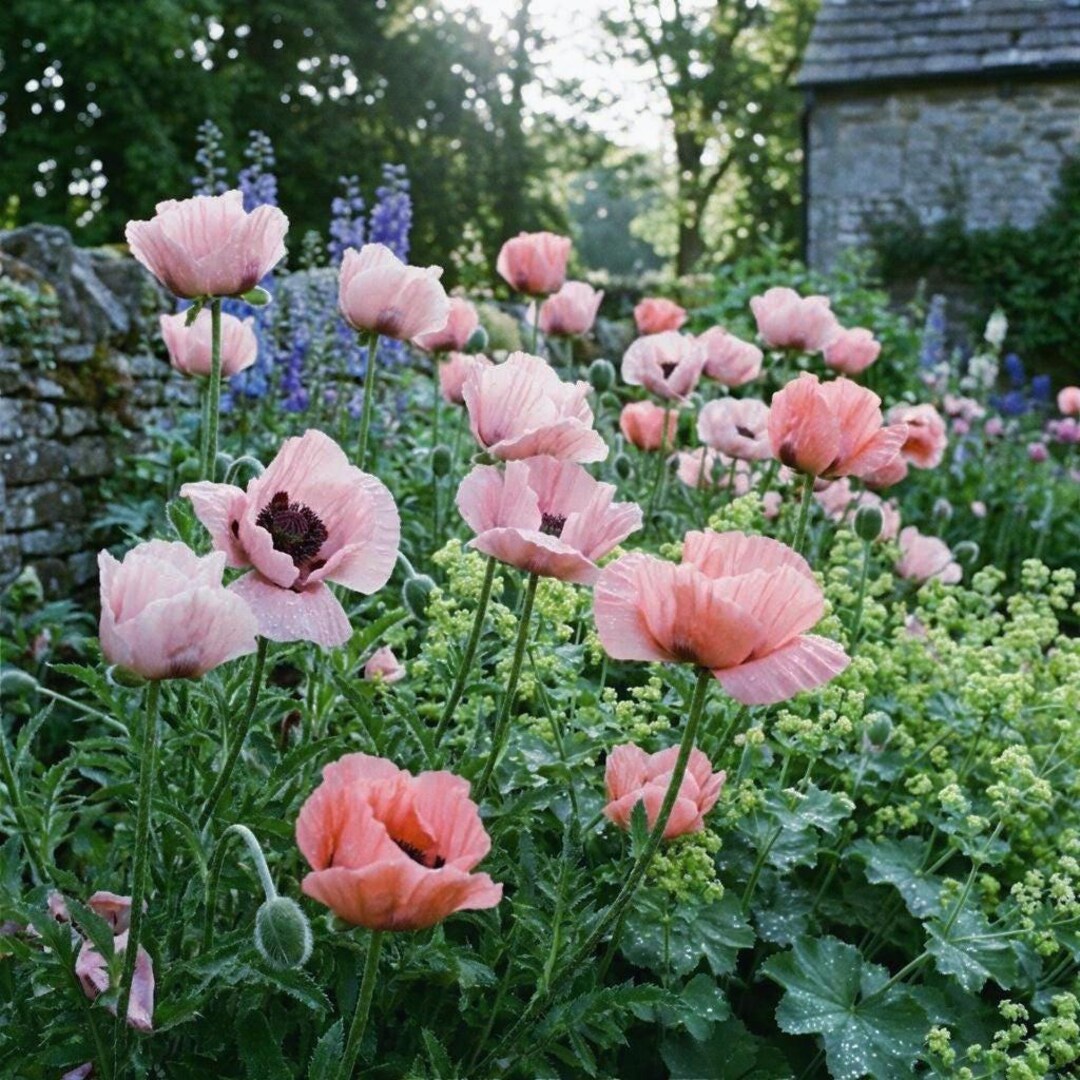 Coral Reef Oriental Poppy 35 Seeds - Etsy